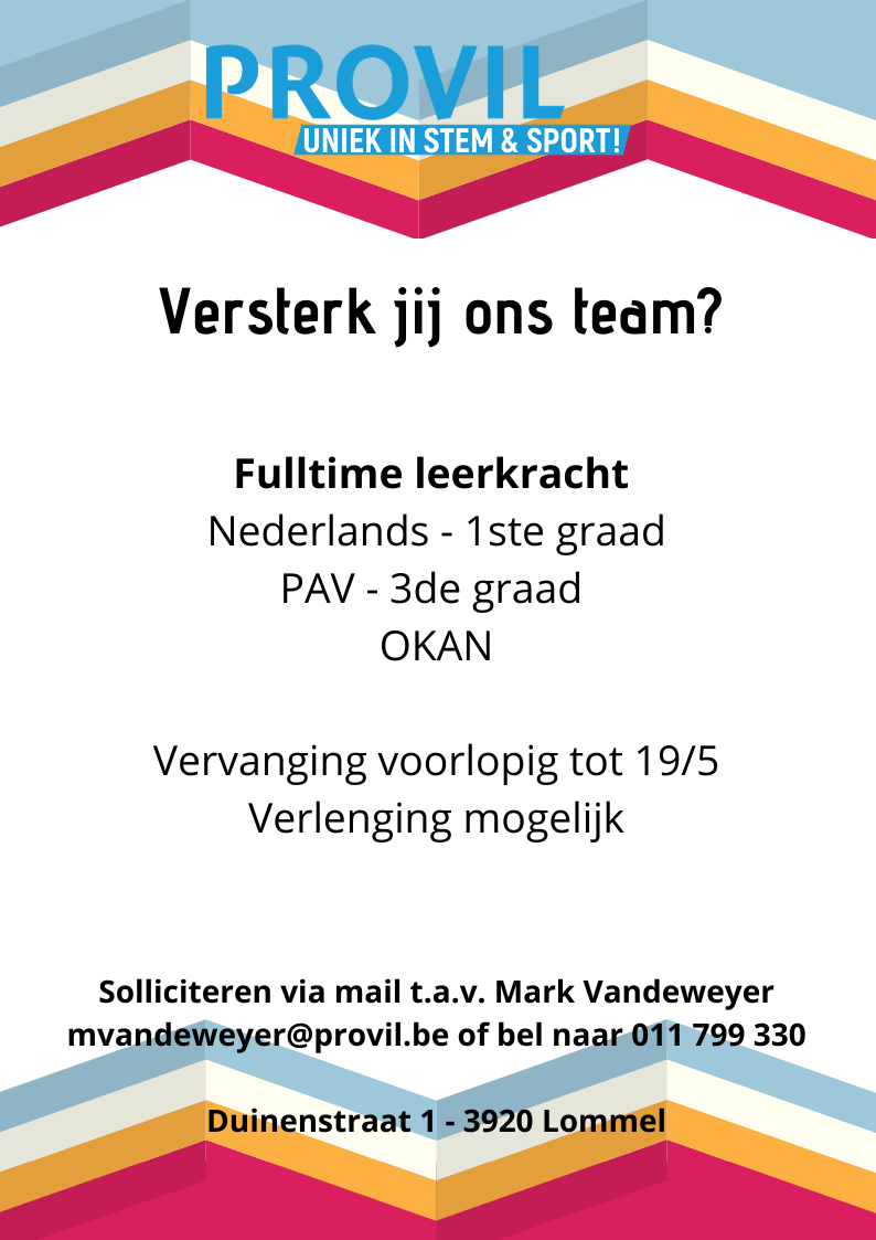 Vacatures | Provil